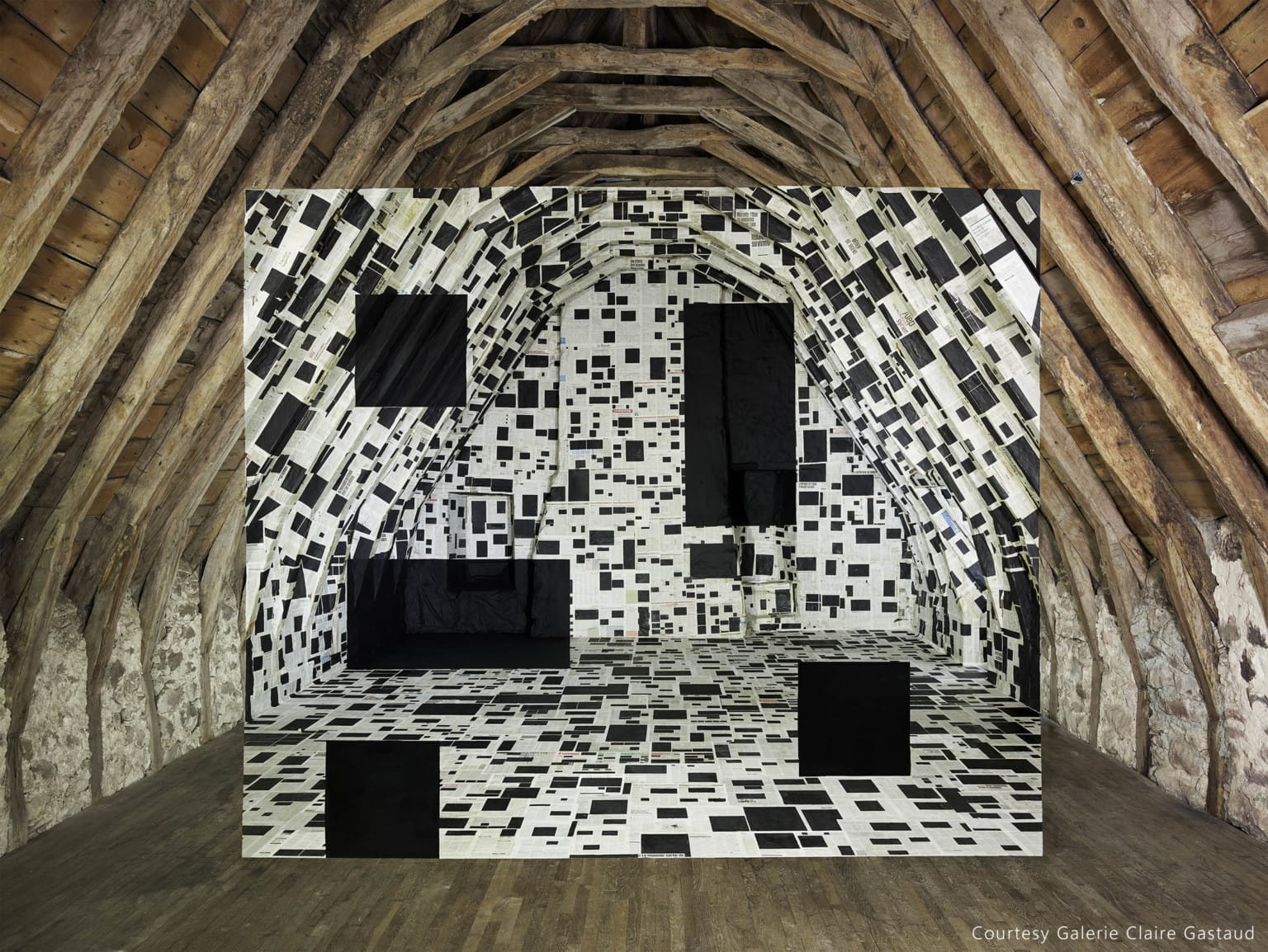 Georges Rousse ou l'art (street art ?) de l'anamorphose