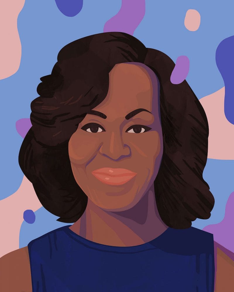 Petra Eriksson illustre des portraits de femmes incroyablement colorés