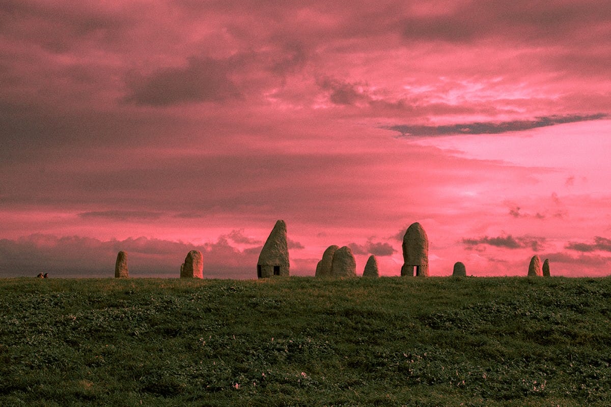 Les couleurs et paysages extra-terrestres d'Al Mefer