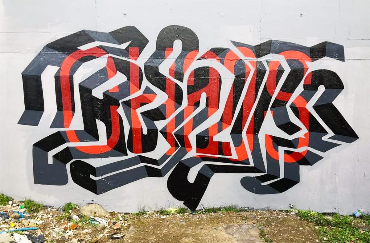Le graffeur Pref ou l'art de l'interprétation
