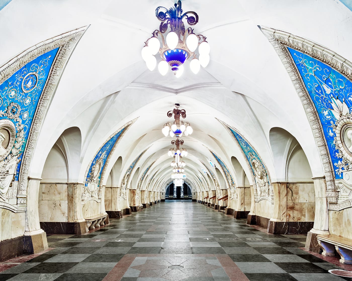 Le somptueux métro de Moscou dans l'œil du photographe canadien, David ...