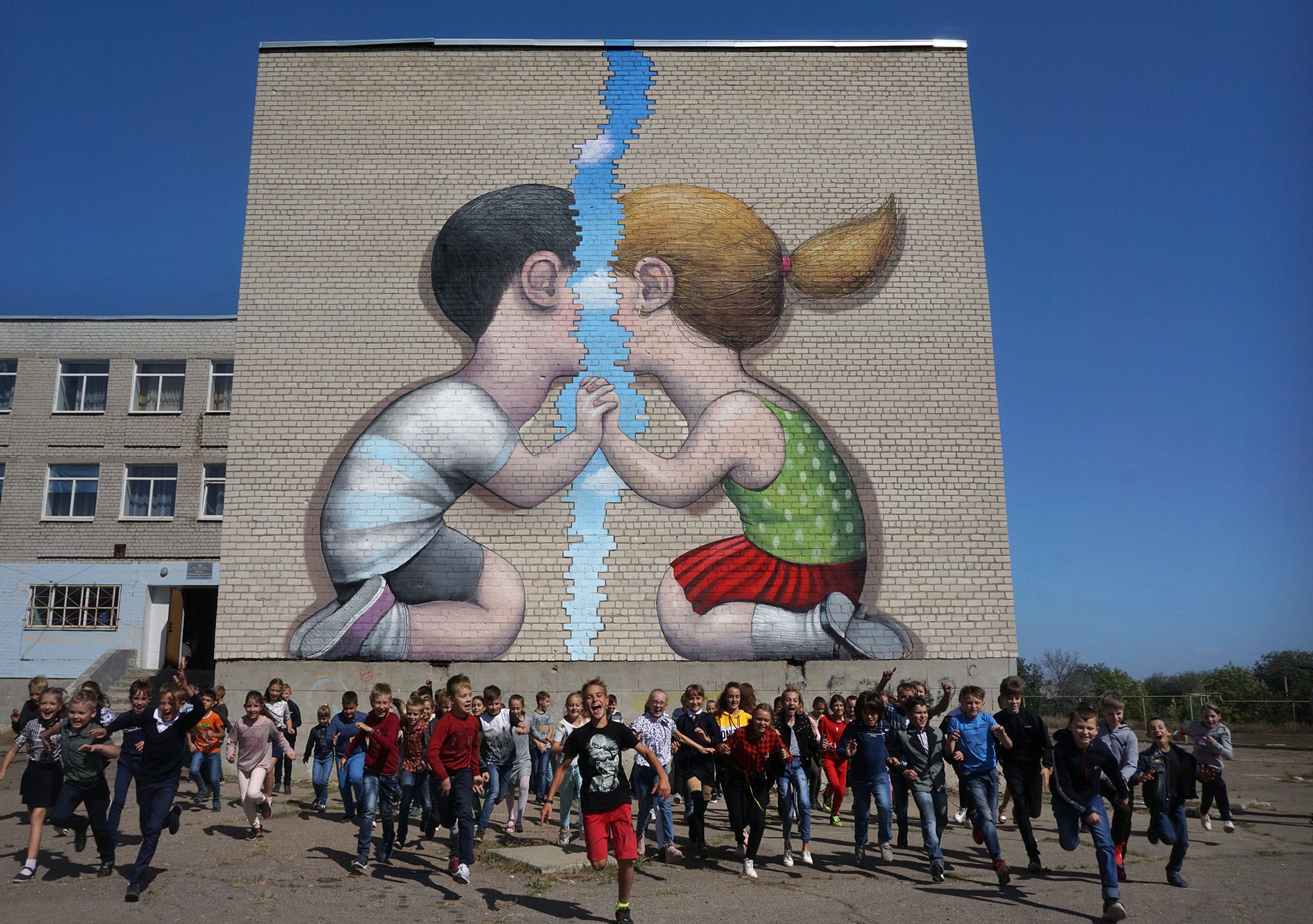 Portrait de Julien Malland alias Seth Globepainter, street artiste de l ...
