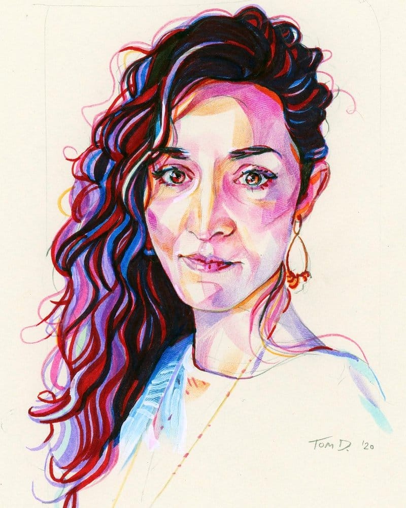 Les mille portraits colorés de Tom DesLongchamp - Beware Magazine