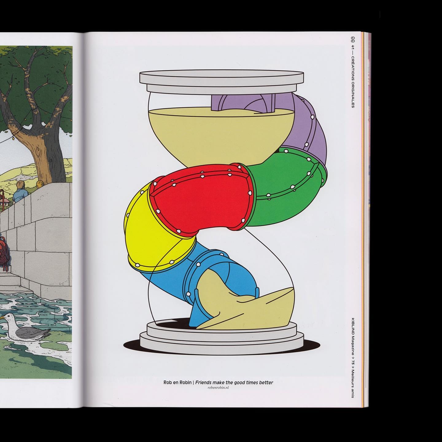 Rob en Robin : le duo de graphistes se joue des codes - Beware Magazine