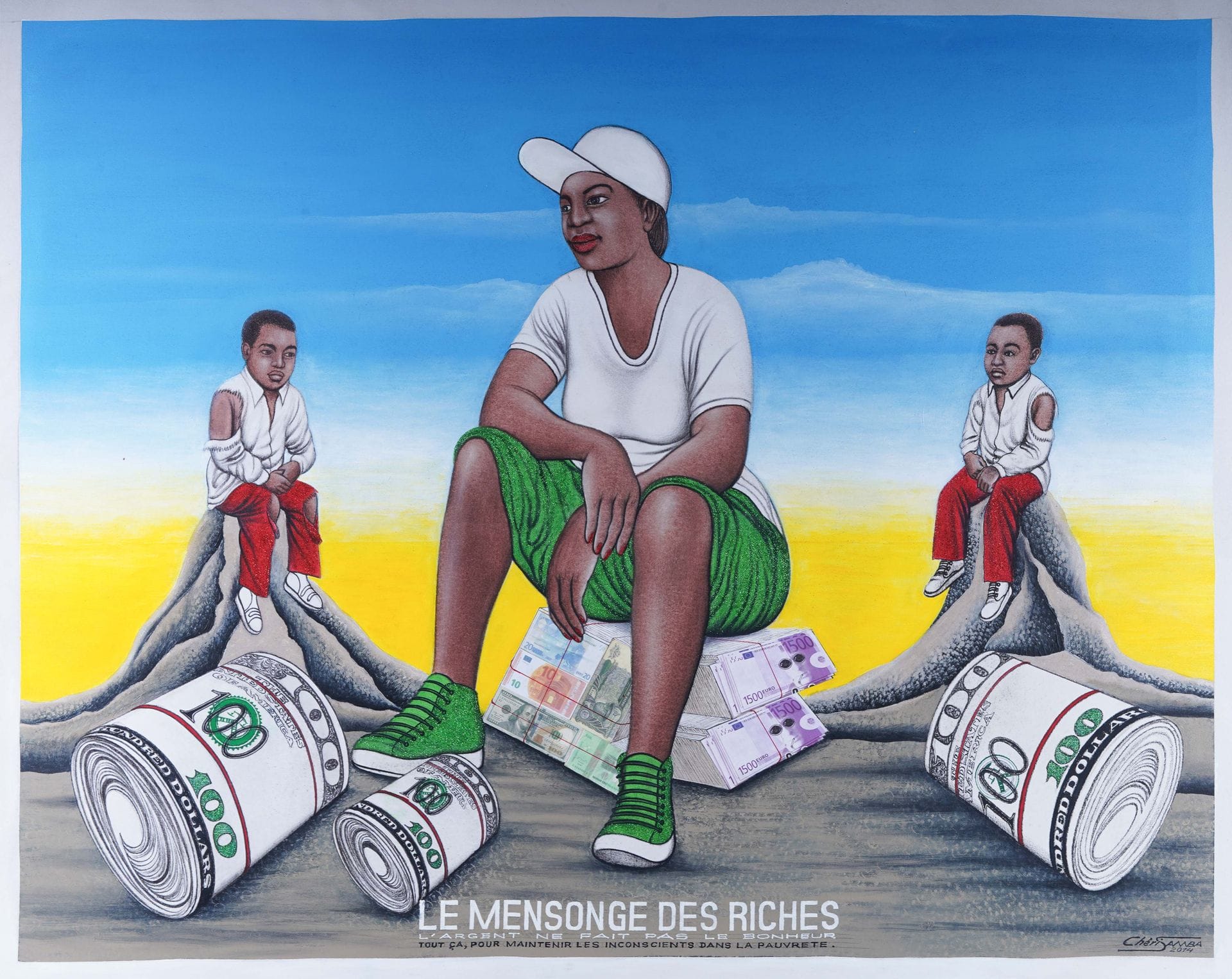 Chéri Samba : Peindre la société, décrire le monde - Beware Magazine